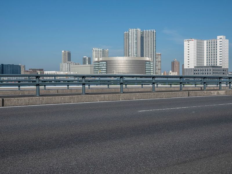Tokyo Urban Design: A Clear Sky View HDRi Maps and Backplates