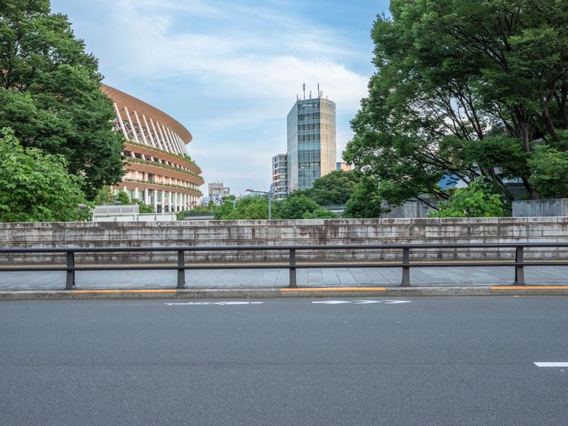 Tokyo: Urban Design with Clouds HDRi Maps and Backplates