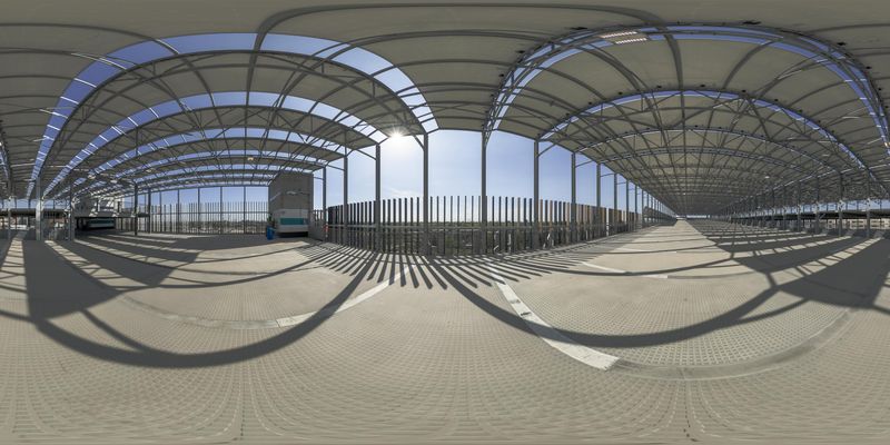 Toronto Architecture: A Metal Structure - HDRi Maps and Backplates