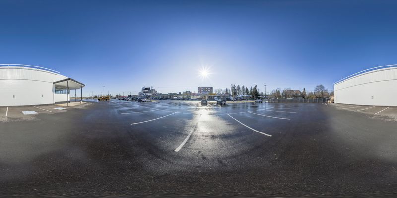 Shopping Road in Toronto, Ontario: Under a Clear Sky HDRi Maps and ...