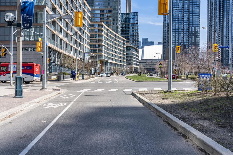 Toronto Urban Design: Skyscraper Street View HDRi Maps and Backplates