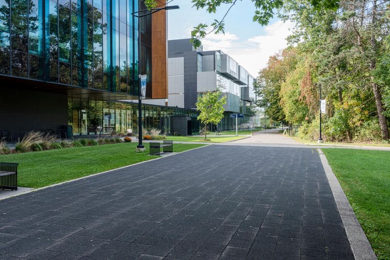 Toronto Urban Plaza and Walkway: Showcasing Modern Architecture HDRi ...