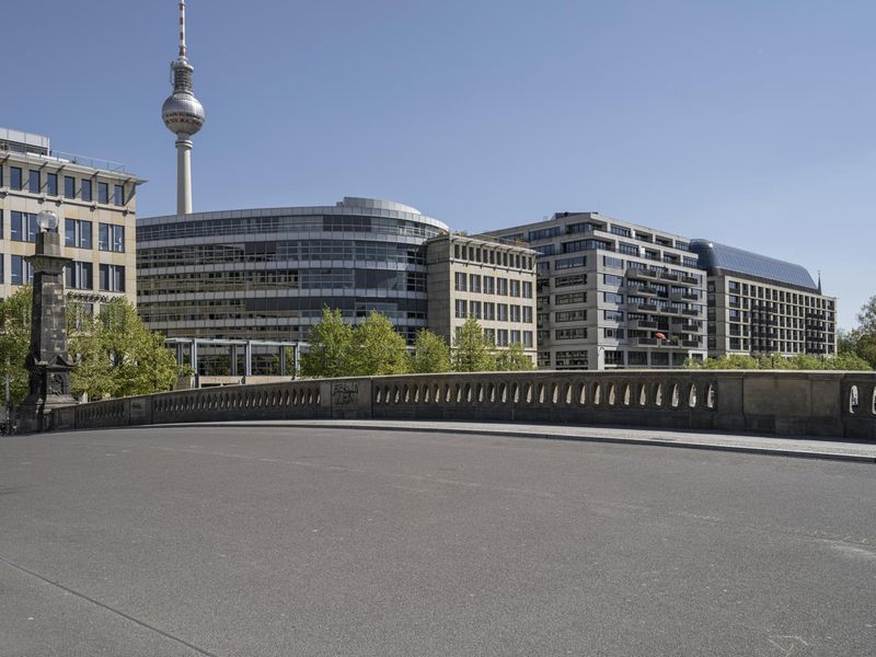 Tourist Attractions in Germany: Museum and Bridge in Berlin HDRi Maps ...