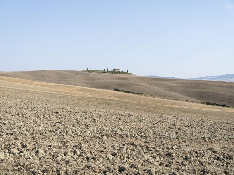 Tuscany, Italy: Clear Sky and Sand Dunes