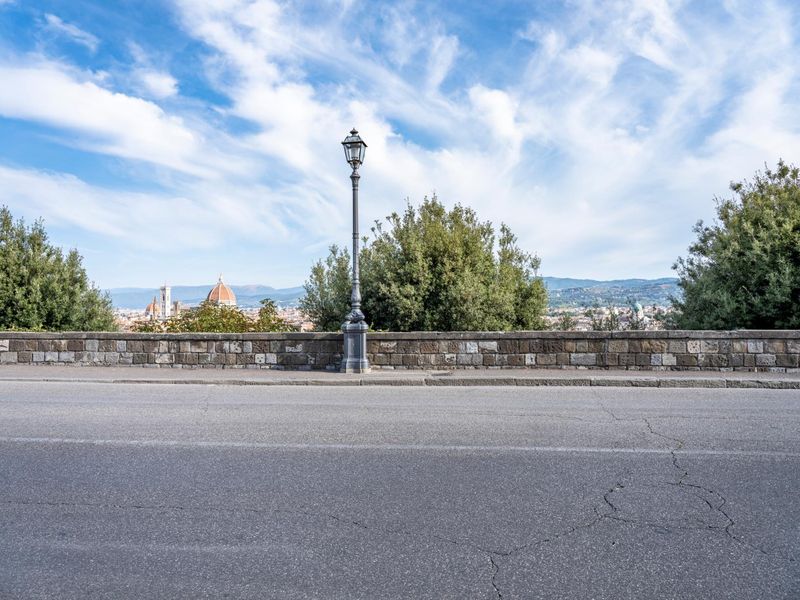 Tuscany Italy Road Bridge Landscape HDRi Maps and Backplates