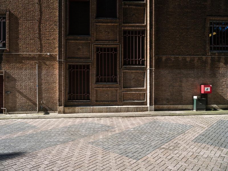 Typical Dutch Street in Holland with Brick Buildings HDRi Maps and ...