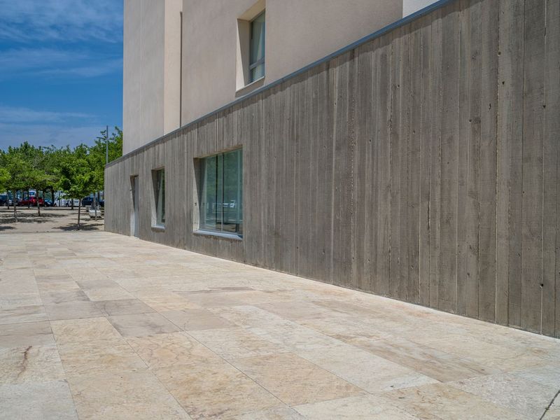 Unique Concrete Paver Wall: A Highlight of European Architecture - HDRi ...