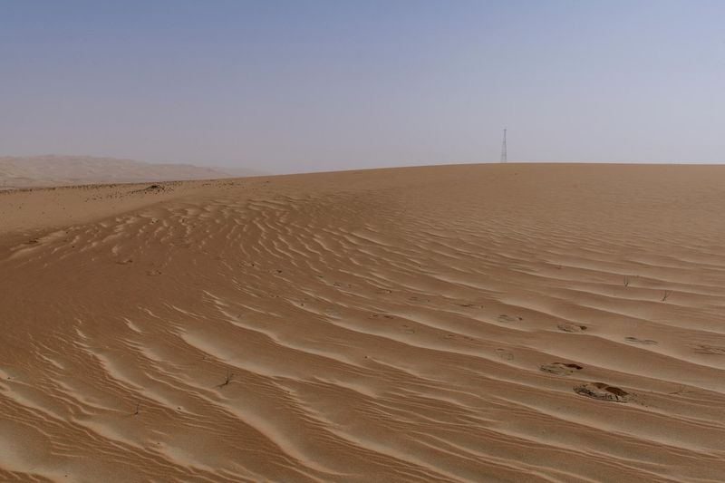 Exploring the Open Spaces of the Sahara Desert in the United Arab ...