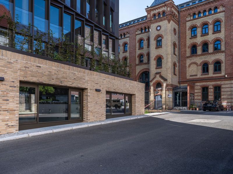 Urban Alley-Way in Berlin: Modern City Architecture HDRi Maps and ...