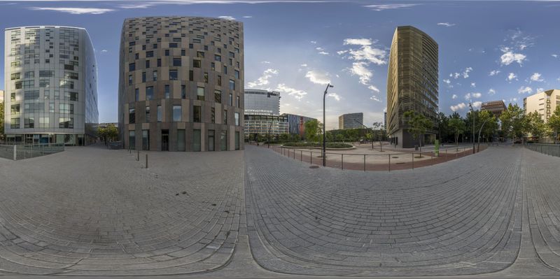 Urban Alleyway in Spain: Exploring Europe's City Life HDRi Maps and ...