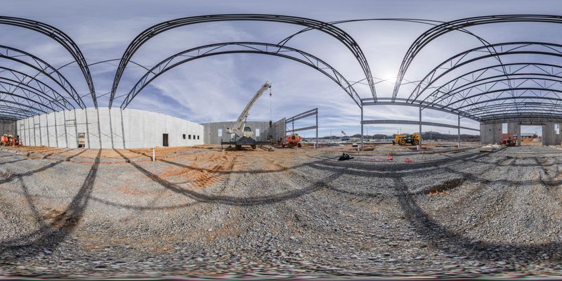 Urban Architecture: Circular Structures in Johnson City, Tennessee HDRi ...