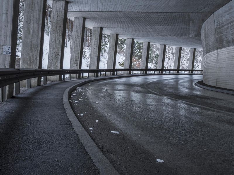 Urban Architecture Under a Grey Sky in the City HDRi Maps and Backplates