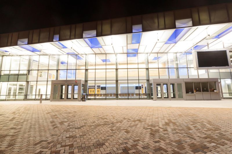 Urban Arena - Convention Center Facade HDRi Maps and Backplates