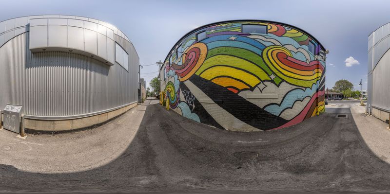 Urban Art District in Salt Lake City: A Graffiti Wonderland HDRi Maps ...