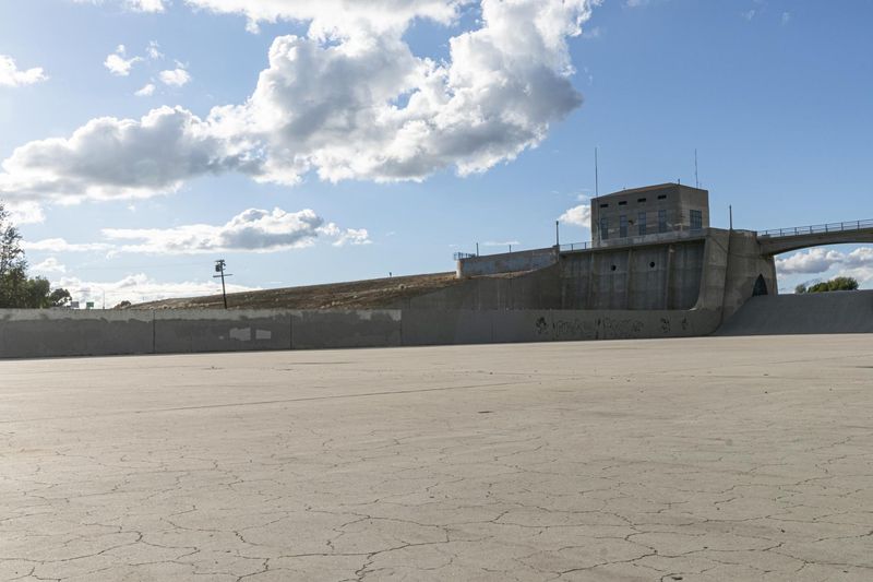 Urban City: Parking with a View of Concrete and Water HDRi Maps and ...