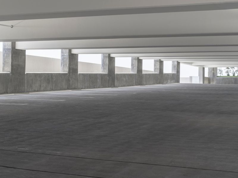 Urban City Parking Garage HDRi Maps and Backplates