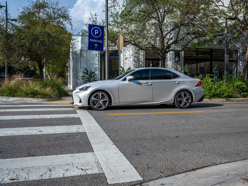 Urban City Street with Crosswalk in Miami Beach, Florida, USA - HDRi ...