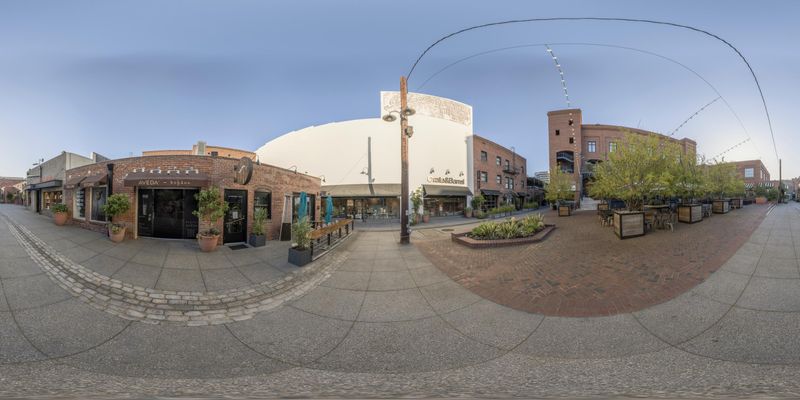 Urban City Street Panorama: Captured from a Fisheye Lens HDRi Maps and ...