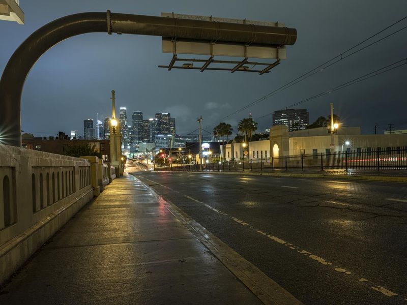 Urban Cityscape in a Gloomy Grey Sky HDRi Maps and Backplates