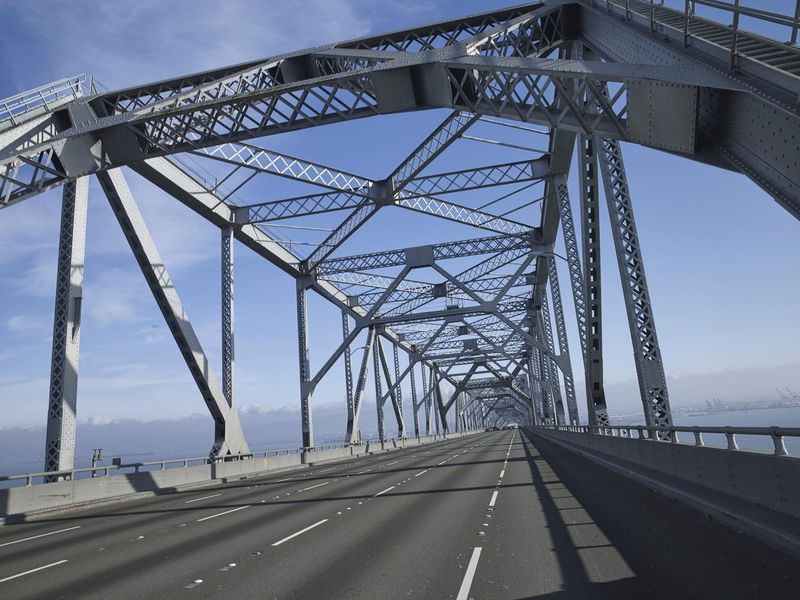 Urban Cityscape in USA with Network of Roads and Bridges HDRi Maps and ...