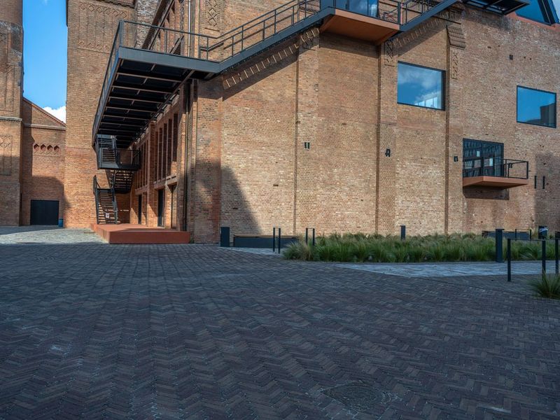 Urban Courtyard with Warehouse and Office Building in Berlin HDRi Maps ...