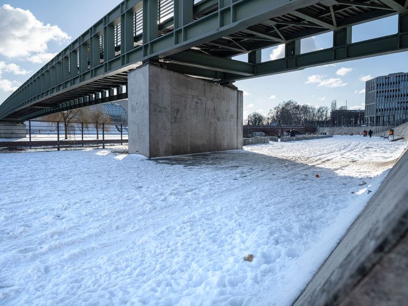 Urban Design in Berlin: Bridge Over the City HDRi Maps and Backplates