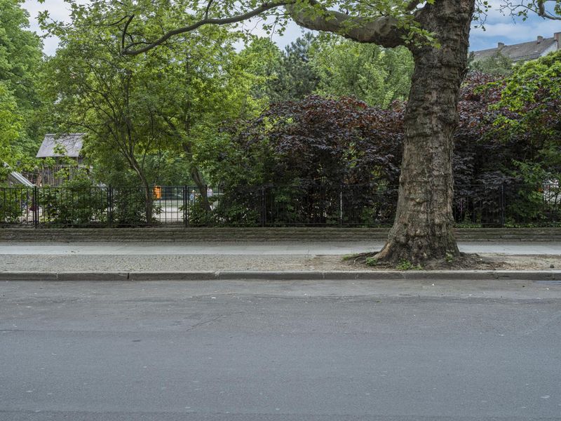 Urban Design in Berlin: City Lane with a View HDRi Maps and Backplates