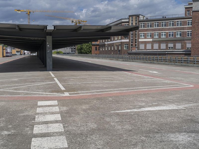 Urban Design in Berlin: Exploring a Parking Area HDRi Maps and Backplates