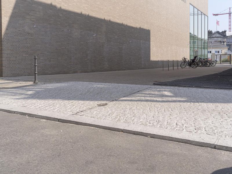 Urban Design in Berlin: Shaded Alleyways and Modern Architecture HDRi ...