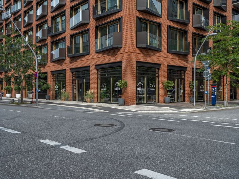 Urban Design in a German City: Modern Architecture HDRi Maps and Backplates
