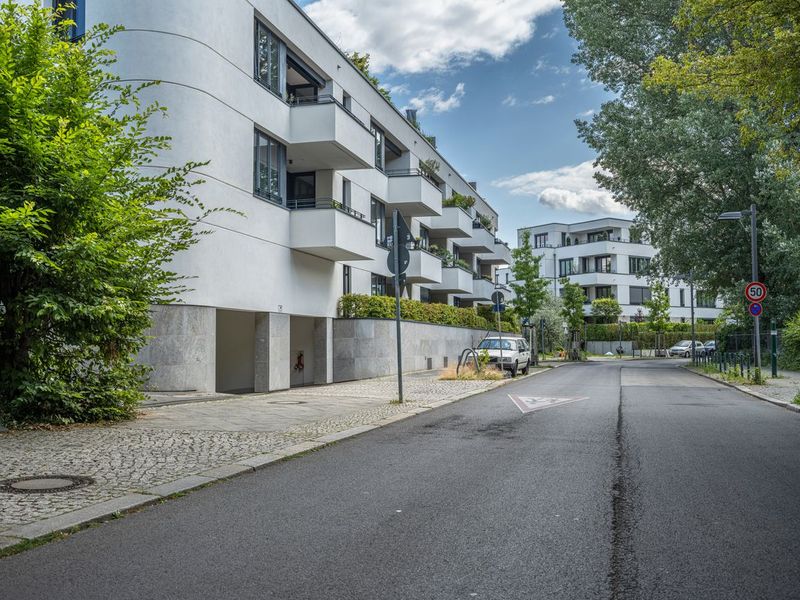 Urban Design in Germany: Residential Buildings in the City HDRi Maps ...