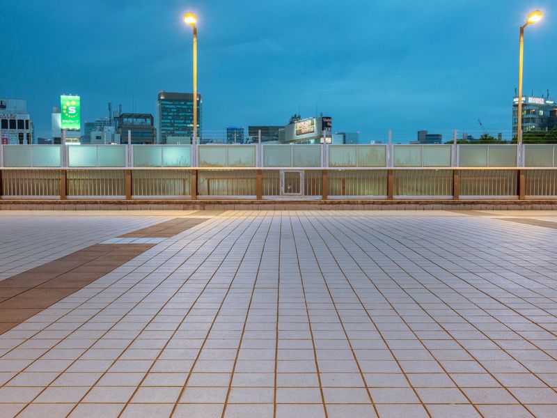 Urban Design in Japan: Nighttime City Life HDRi Maps and Backplates