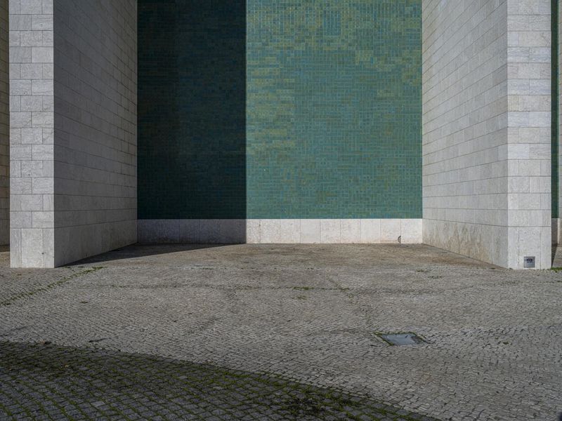 Urban Design in Lisbon: A Plaza with Open Space HDRi Maps and Backplates