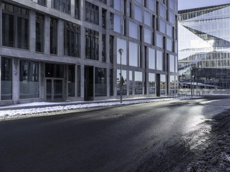 Urban Design in a Metropolitan Area HDRi Maps and Backplates