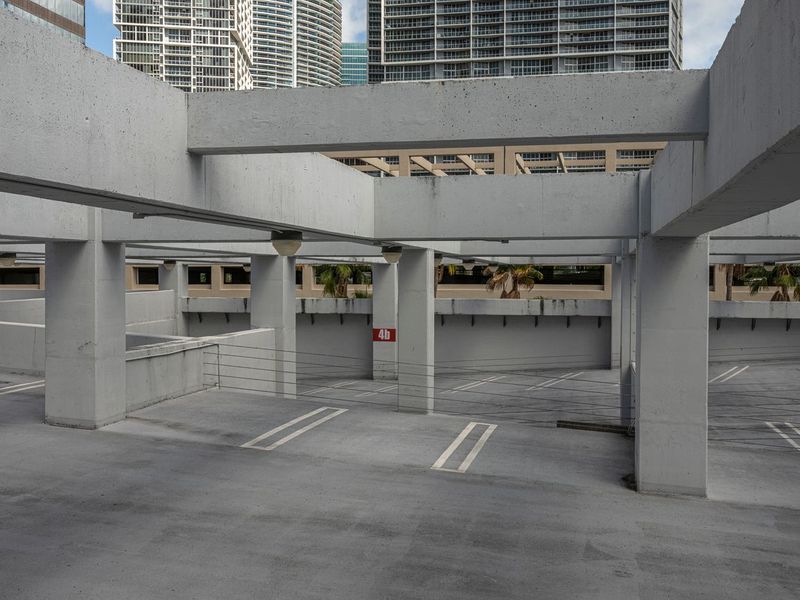Urban Design in Miami Parking Space HDRi Maps and Backplates