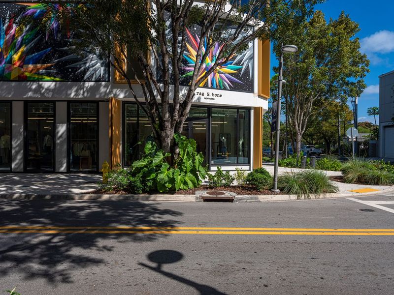 Urban Design of Miami Storefronts HDRi Maps and Backplates