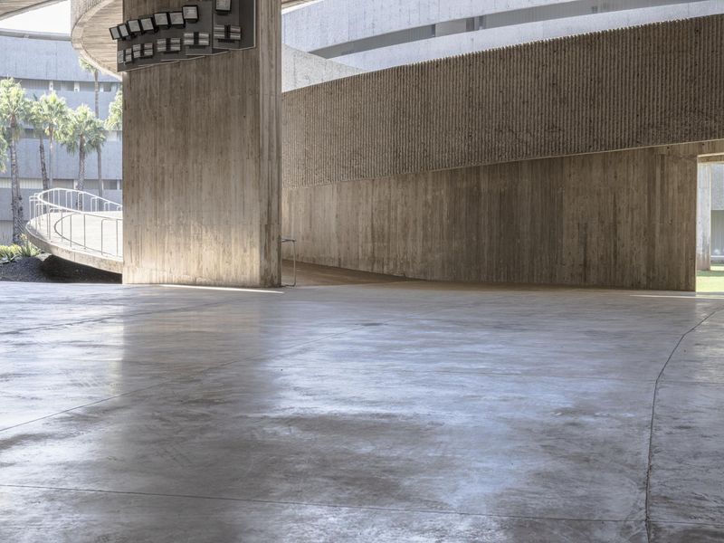 Urban Design Museum in Europe with Concrete Flooring HDRi Maps and ...