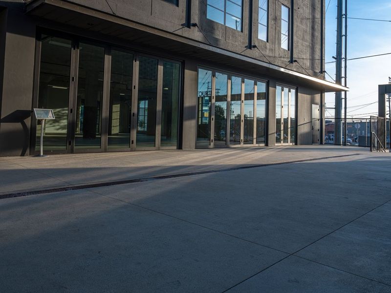 Urban Design: Parking Garage with Hard Shadow HDRi Maps and Backplates