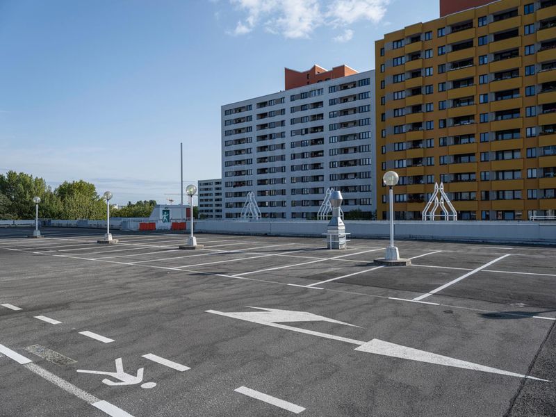 Urban Design in a Residential Area: The Parking Deck HDRi Maps and ...