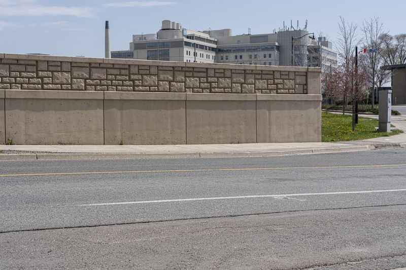 Urban Design: Stone Wall in Ontario, Canada HDRi Maps and Backplates