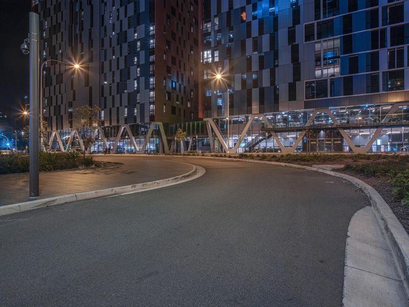 Urban Design: Straight Road, Curve, and Street Lights HDRi Maps and ...