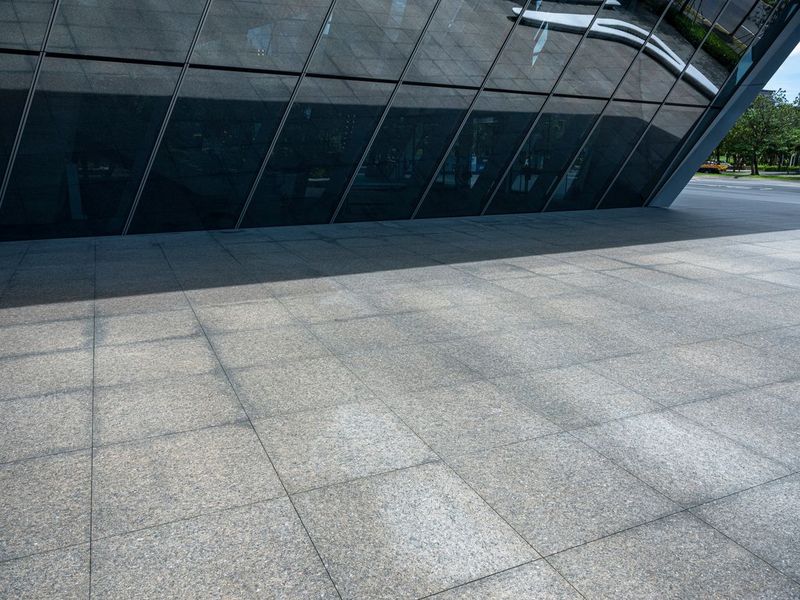 Urban Design in Taipei City: Stone Floor and Asphalt Road HDRi Maps and ...