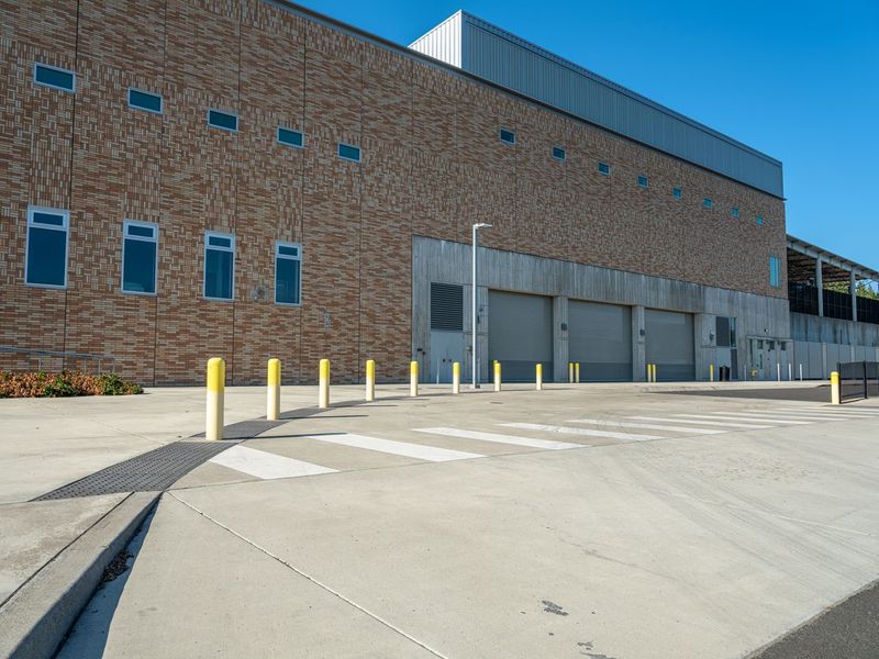 Urban Design: Warehouse with a Loading Dock HDRi Maps and Backplates