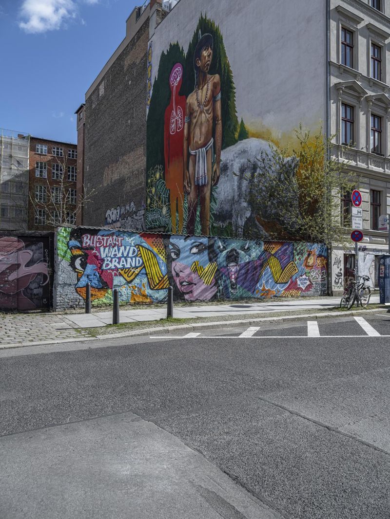 Urban Graffiti Art in Berlin, Europe HDRi Maps and Backplates