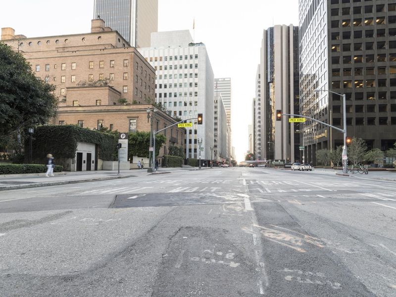 Urban Infrastructure: A High-Rise Building View HDRi Maps and Backplates