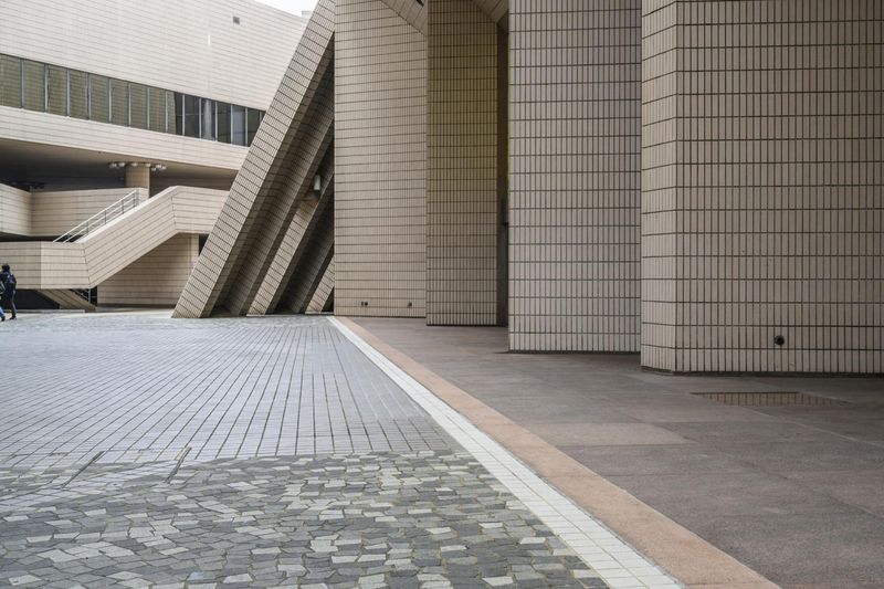 Urban Landscape: Open Spaces and Straight Roads HDRi Maps and Backplates