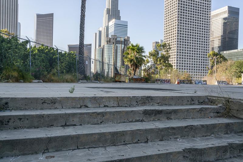 Urban Metropolis in California: High-Rise Buildings and City Life HDRi ...