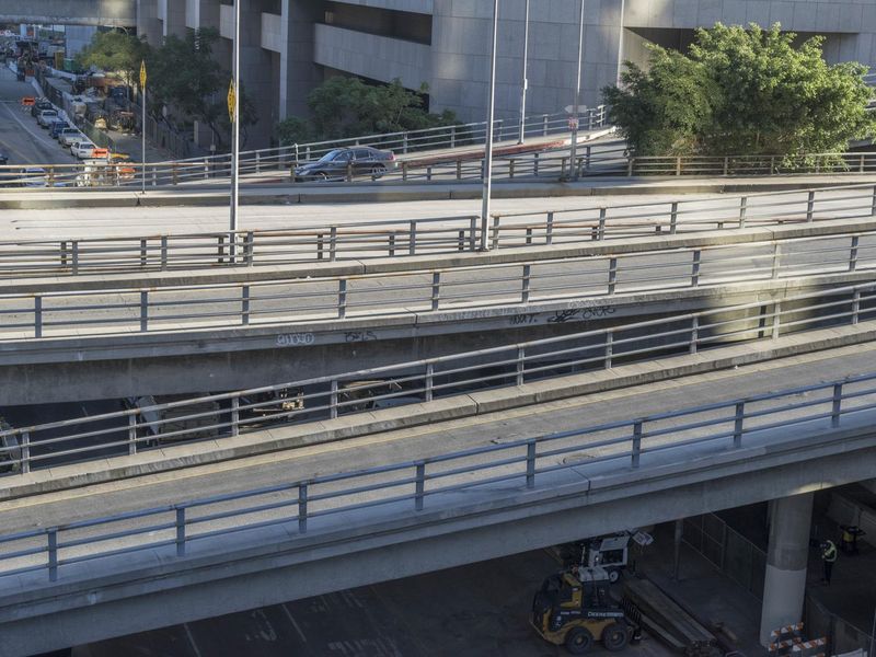Urban Metropolis: Skyway in the Cityscape HDRi Maps and Backplates