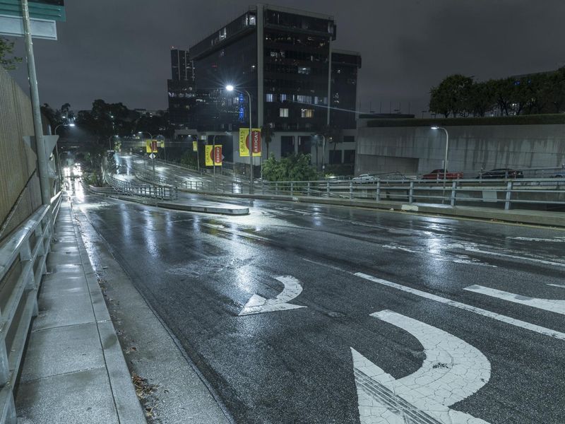 Urban Nightlife: Los Angeles Skyline at Night HDRi Maps and Backplates