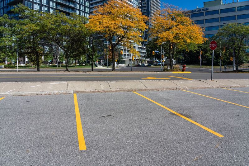 Urban Parking Lot Design in Toronto, Ontario HDRi Maps and Backplates